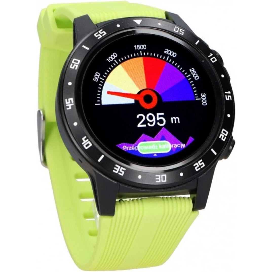 Smartwatch Maxcom FW37 Argon, GPS, bratara TPU, Negru - eMAG.ro