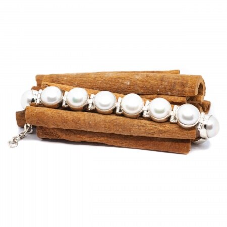 Bratara Perle Albe Bali Incasetate - eMAG.ro