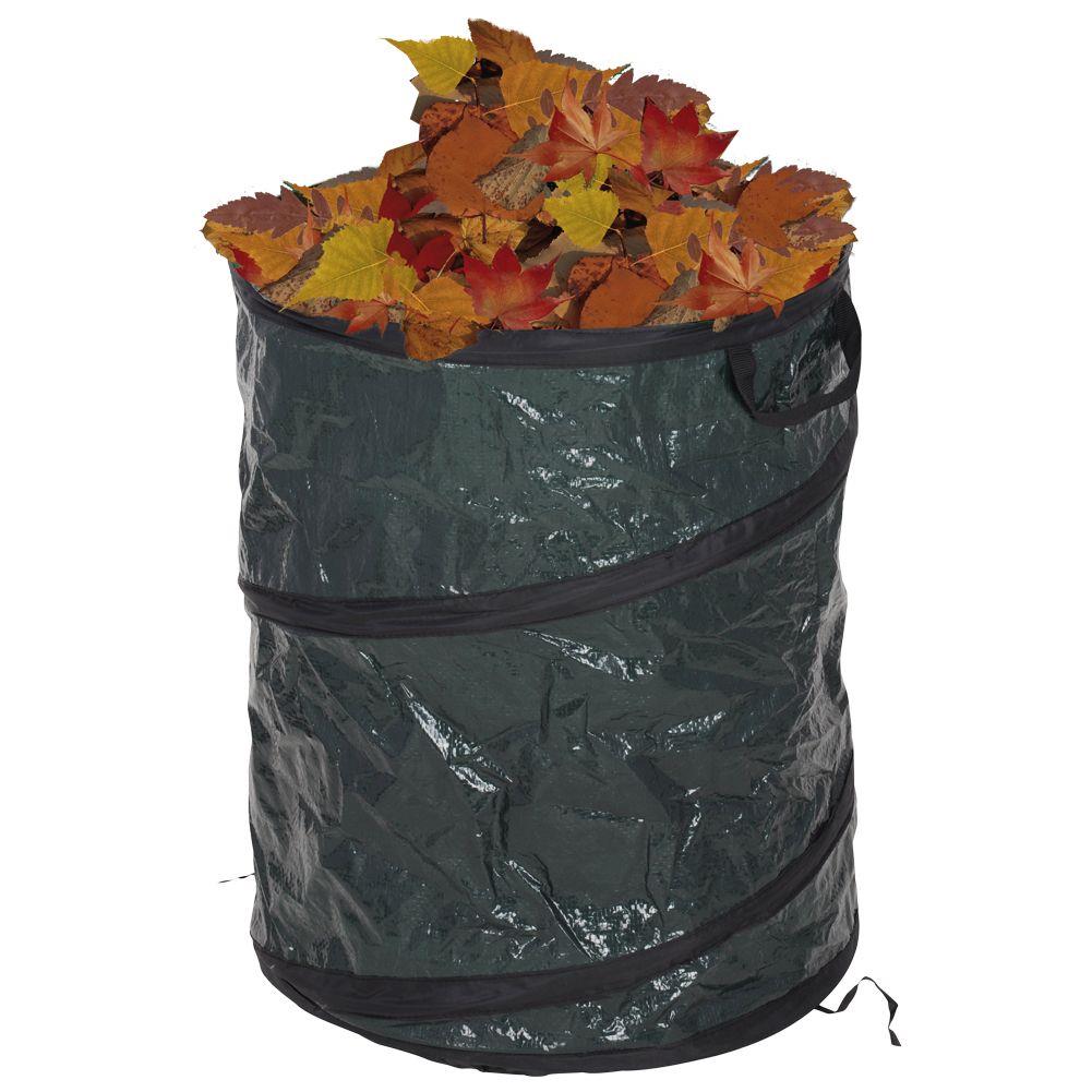 Cos pliabil frunze, Progarden, Plastic, 85 L, Verde - eMAG.ro