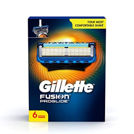 Rezerve aparat de ras Gillette Fusion ProGlide Manual, 6 buc - eMAG.ro