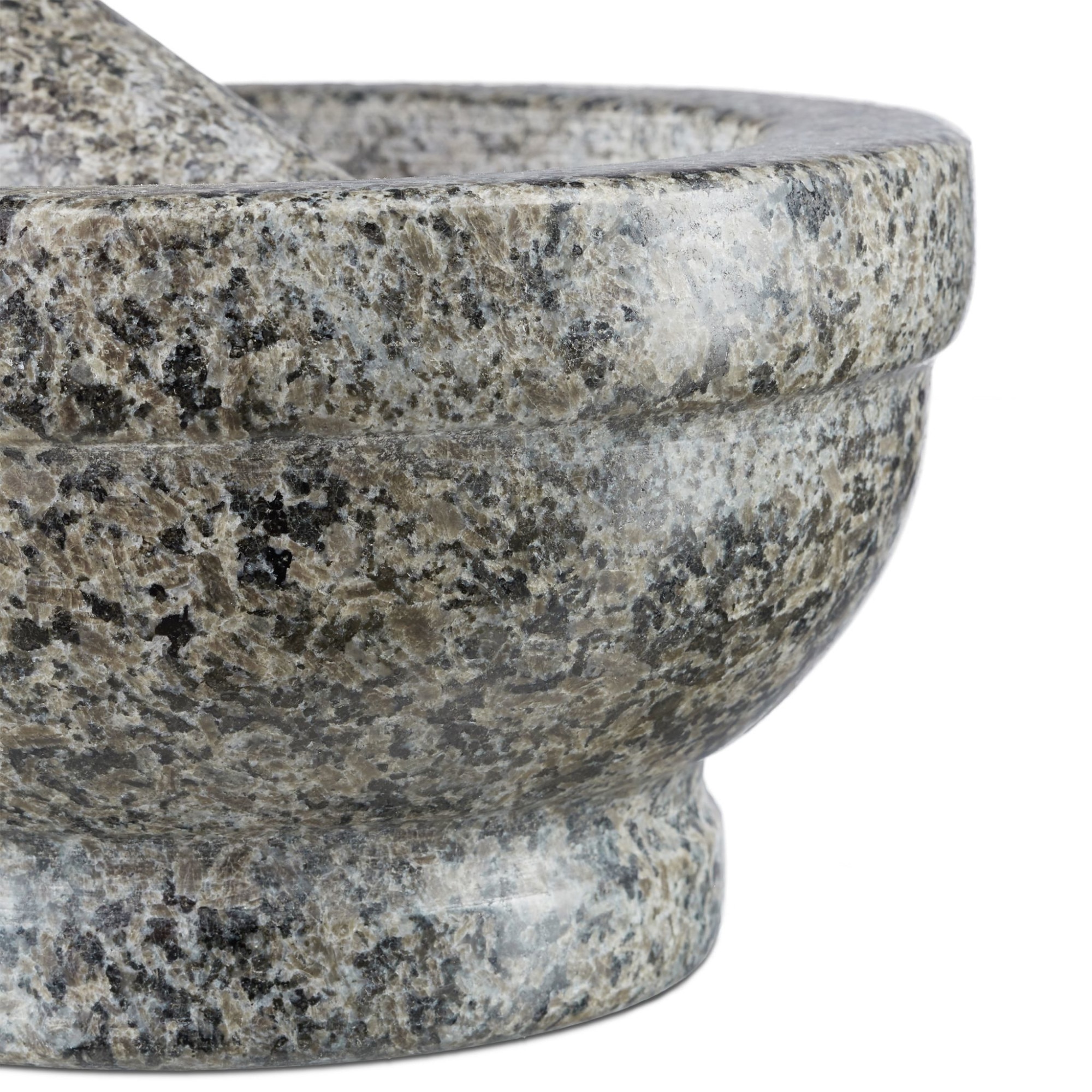 Mojar cu pistil Relaxdays, granit, 9 x 17 cm - eMAG.ro