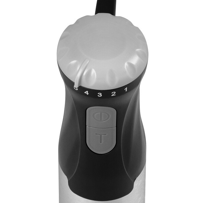 Blender de mana Turbo VT-3425 VITEK, 1000W, Inox plastic, 5 viteze, mod TURBO, capacitatea 700 ...