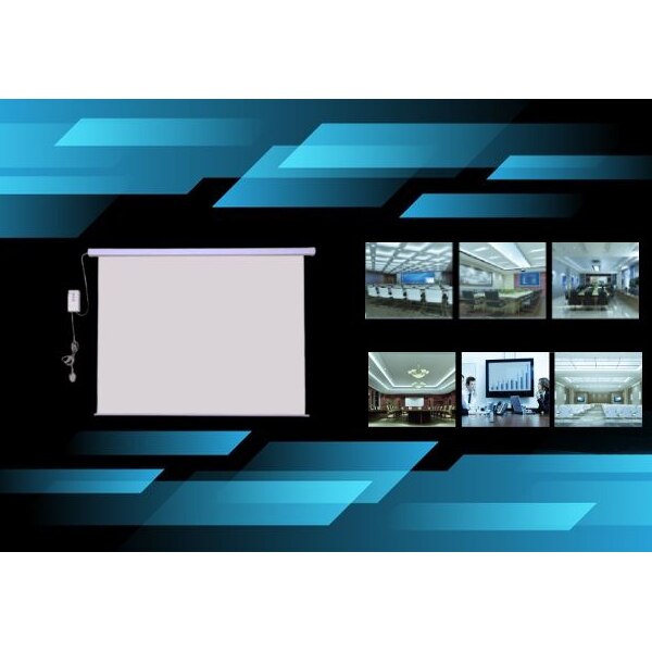Pachet proiectie HD Projection, ecran electric cu videoproiector - eMAG.ro
