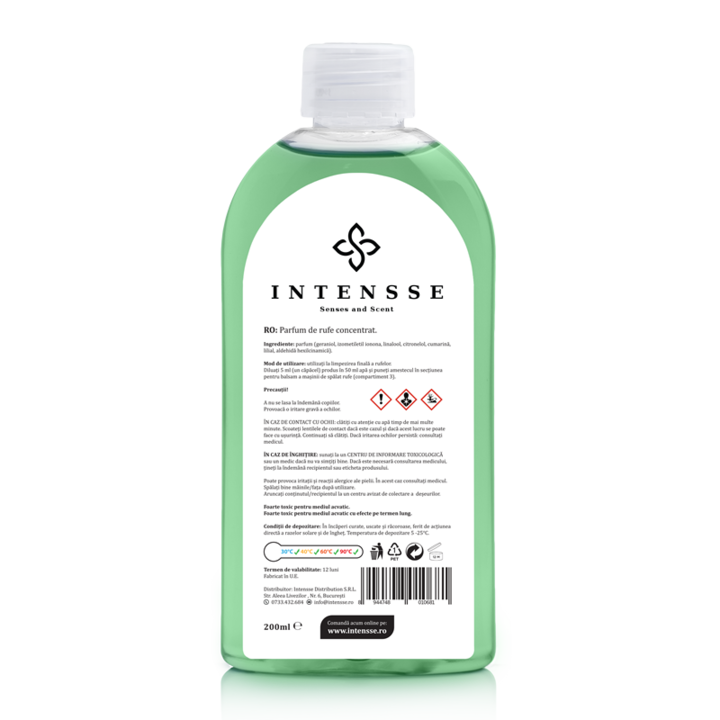 Parfum de rufe concentrat Intensse Fresh 200ml - eMAG.ro