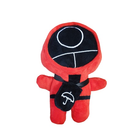 Плюс фигурка Squid Game Squid Game, Circle Soldier, 20 см, червена ...