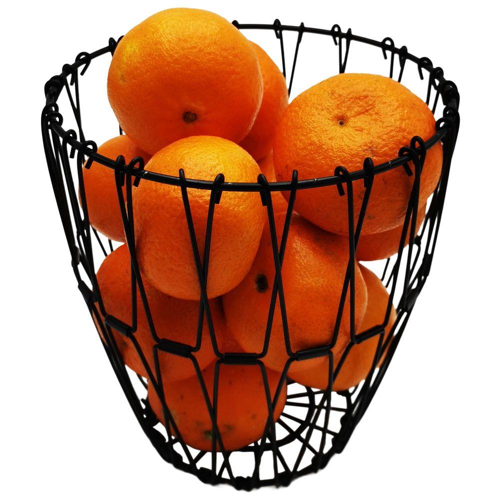 Cos fructe/legume pliabil, Vilde, Metal, Negru - eMAG.ro