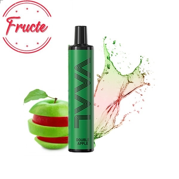 Kit Tigara Electronica VAAL 1800 - Double Apple, Dispozitiv de unica ...