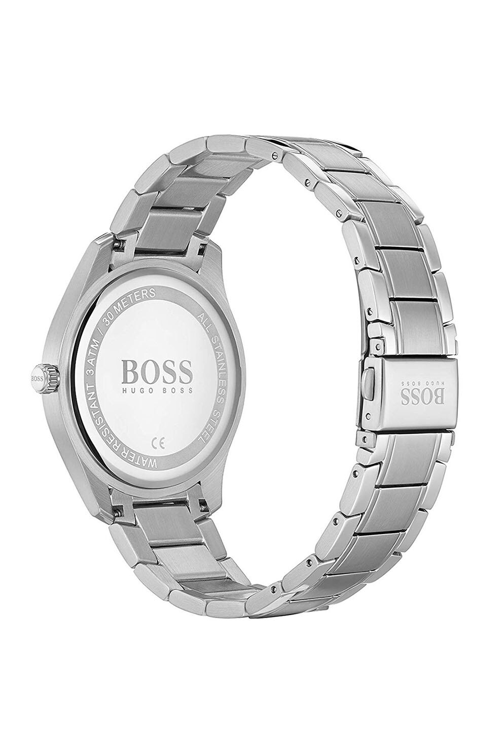 BOSS, Ceas quartz cu bratara metalica, Argintiu - eMAG.ro
