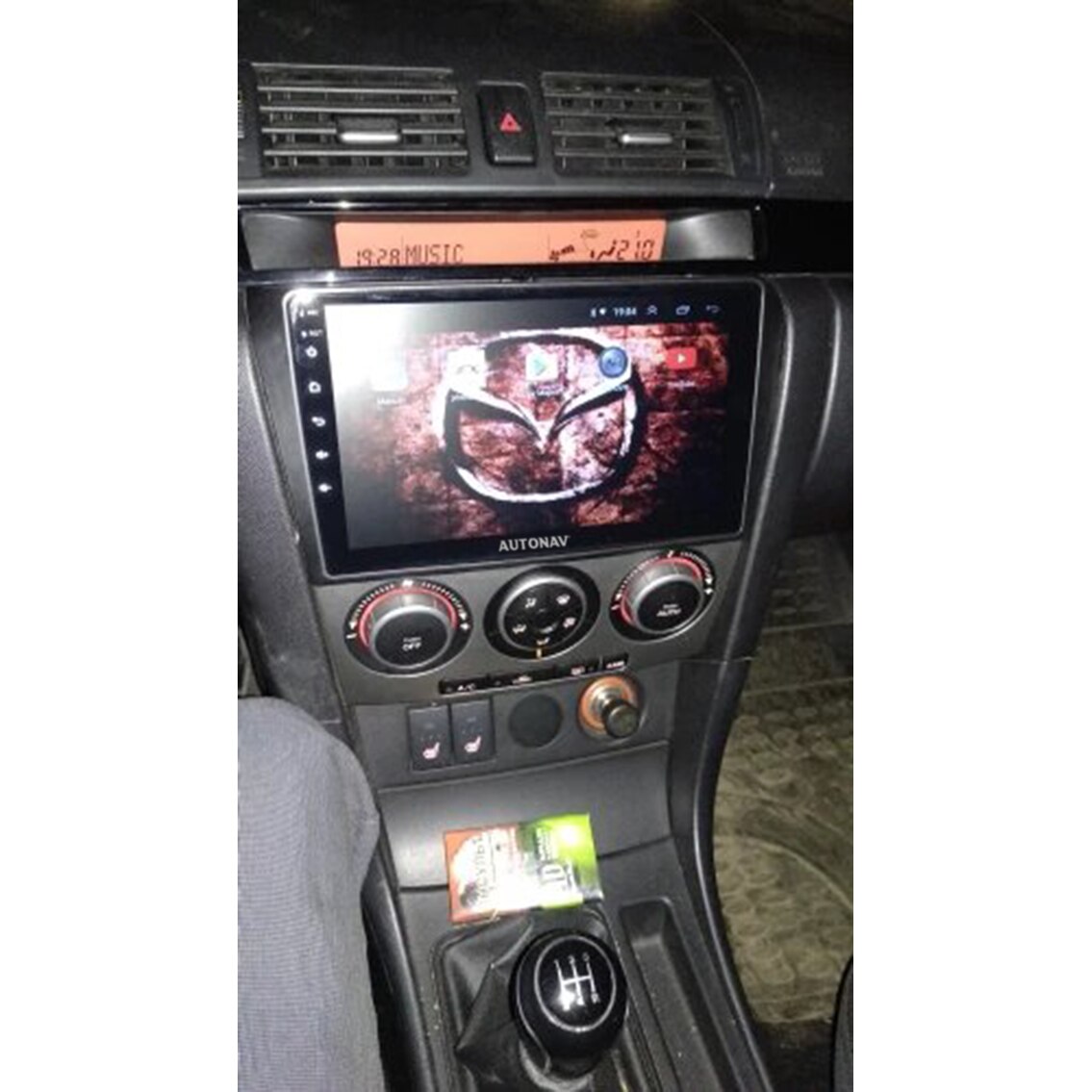 Navigatie AUTONAV ECO Android GPS Dedicata Mazda 3 2003-2009, Model ...