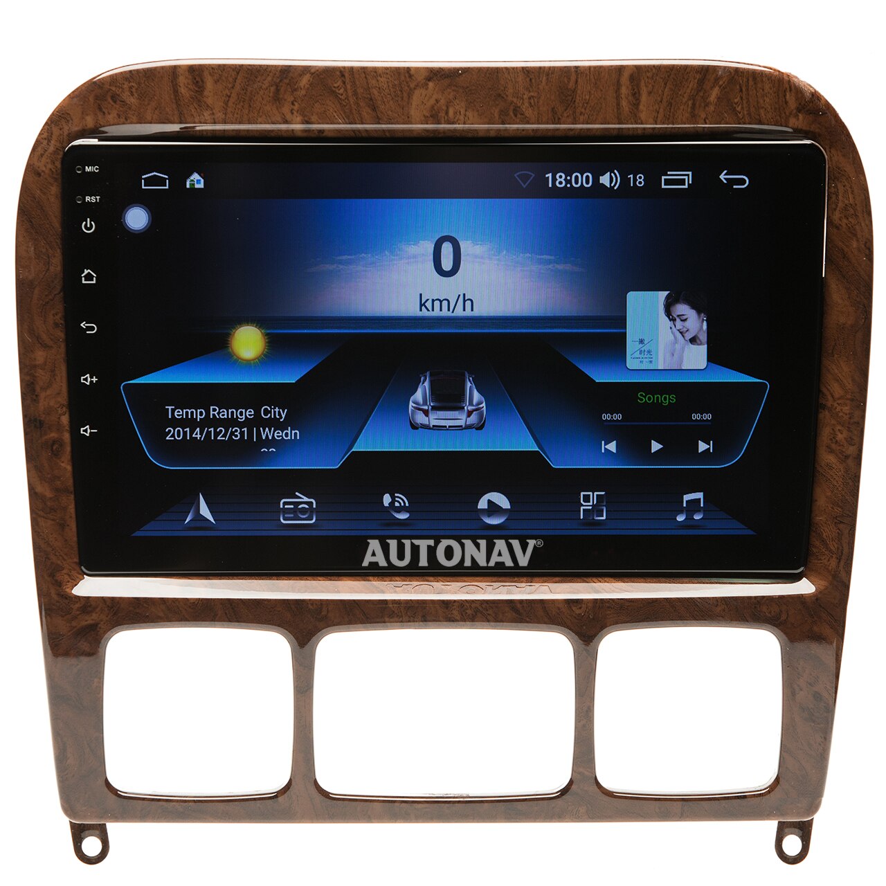 Navigatie AUTONAV ECO Android GPS Dedicata Mercedes S-Class W220 1998 ...