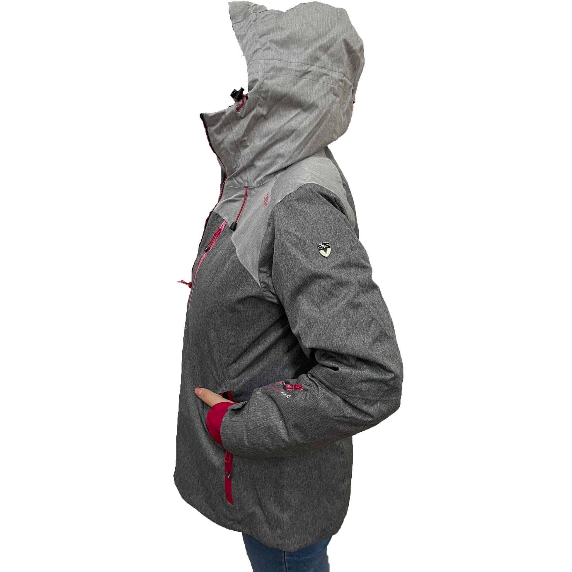 Geaca ski, CMP, 3W04576 Gri/Roz, XL - eMAG.ro