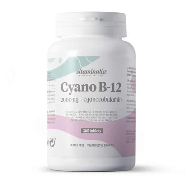 Cutie Cyano B-12, Vitaminalia, 2000 mcg, Vitamina B12, Vegan, 365 de ...