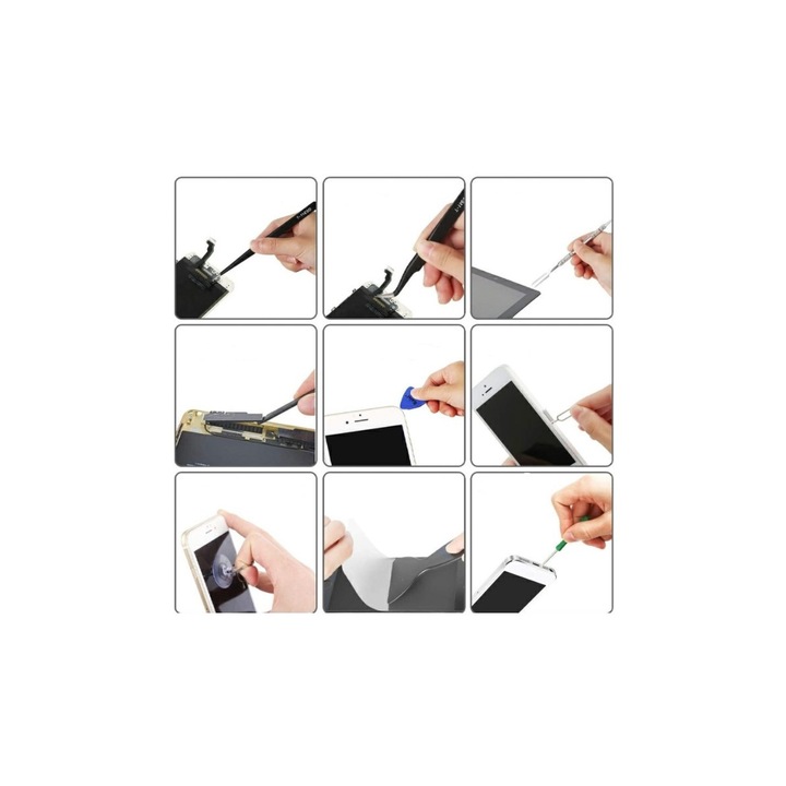 Set 20 de instrumente pentru reparatie electronice, multicolor - eMAG.ro