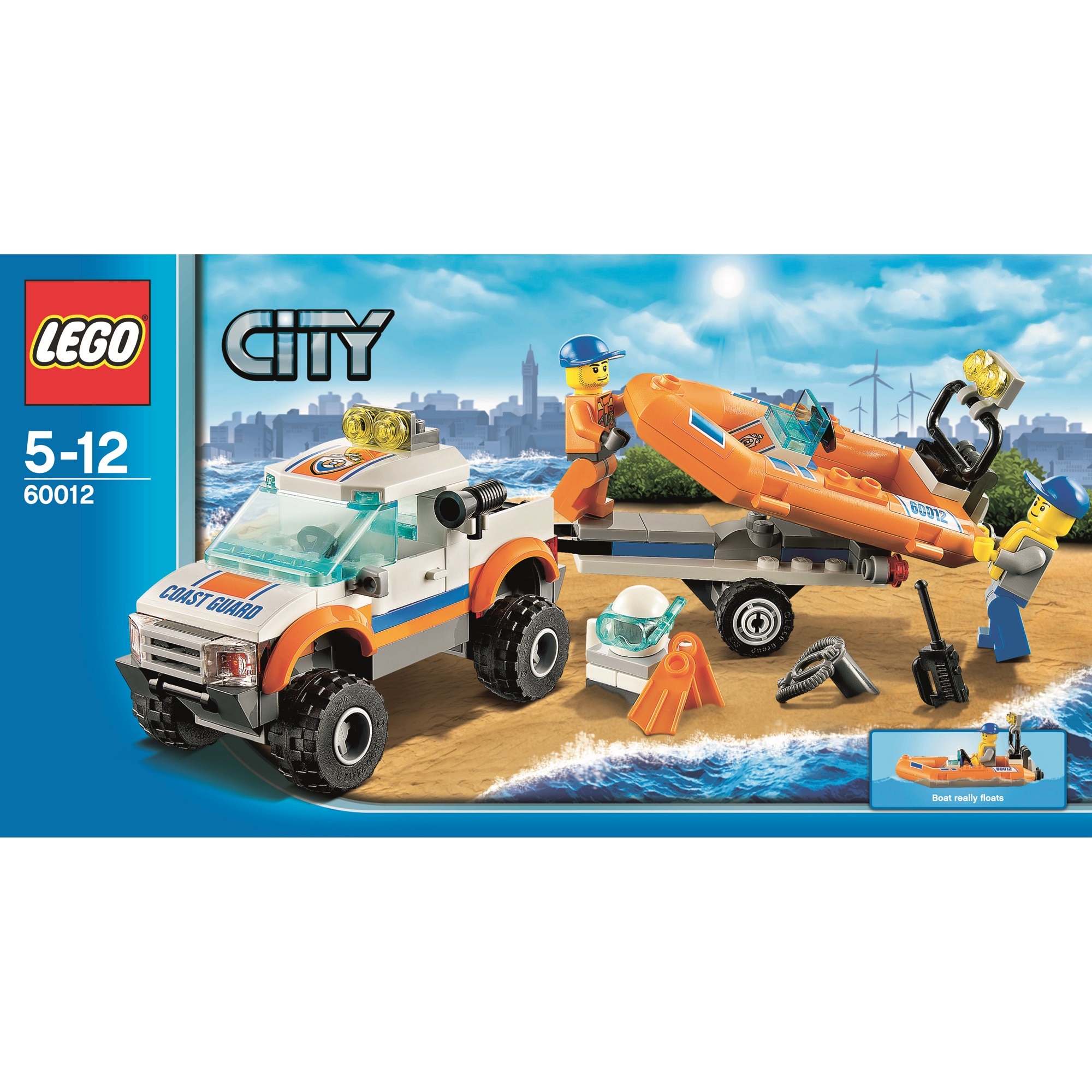 LEGO CITY Камион 4х4 с лодка 60012 - eMAG.bg