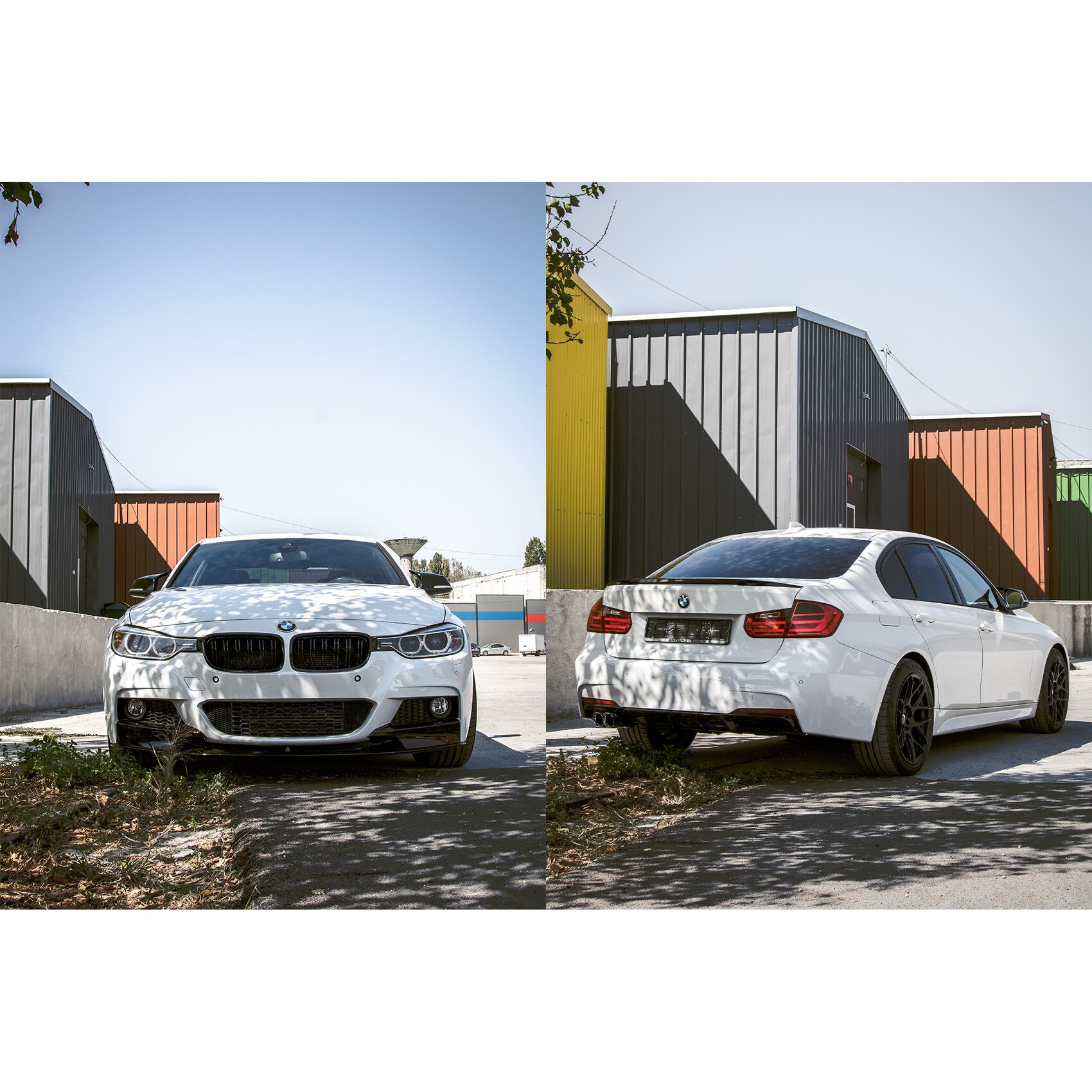 Pachet Exterior compatibil cu BMW Seria 3 F30 2011-2019 M-Performance ...
