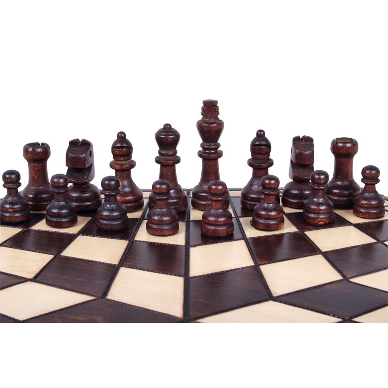 Set sah pentru 3 jucatori (mare) - eMAG.ro