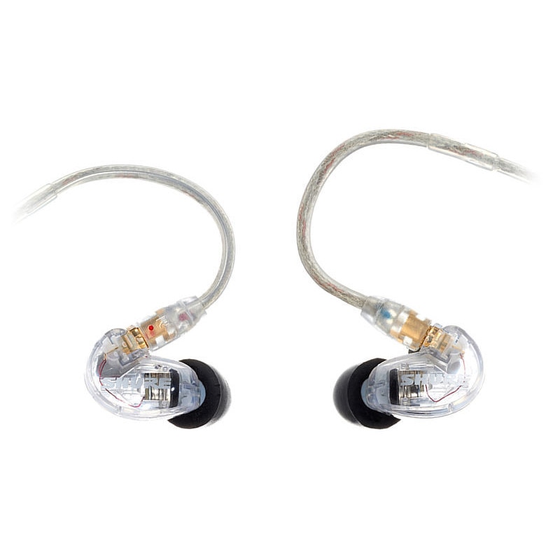 Casti audio profesionale in-ear Shure, Lungime cablului transparent 162 ...
