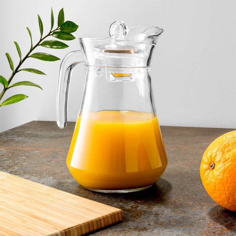 Carafa pentru apa, Vilde, Sticla, Transparent, 1.4 L - eMAG.ro