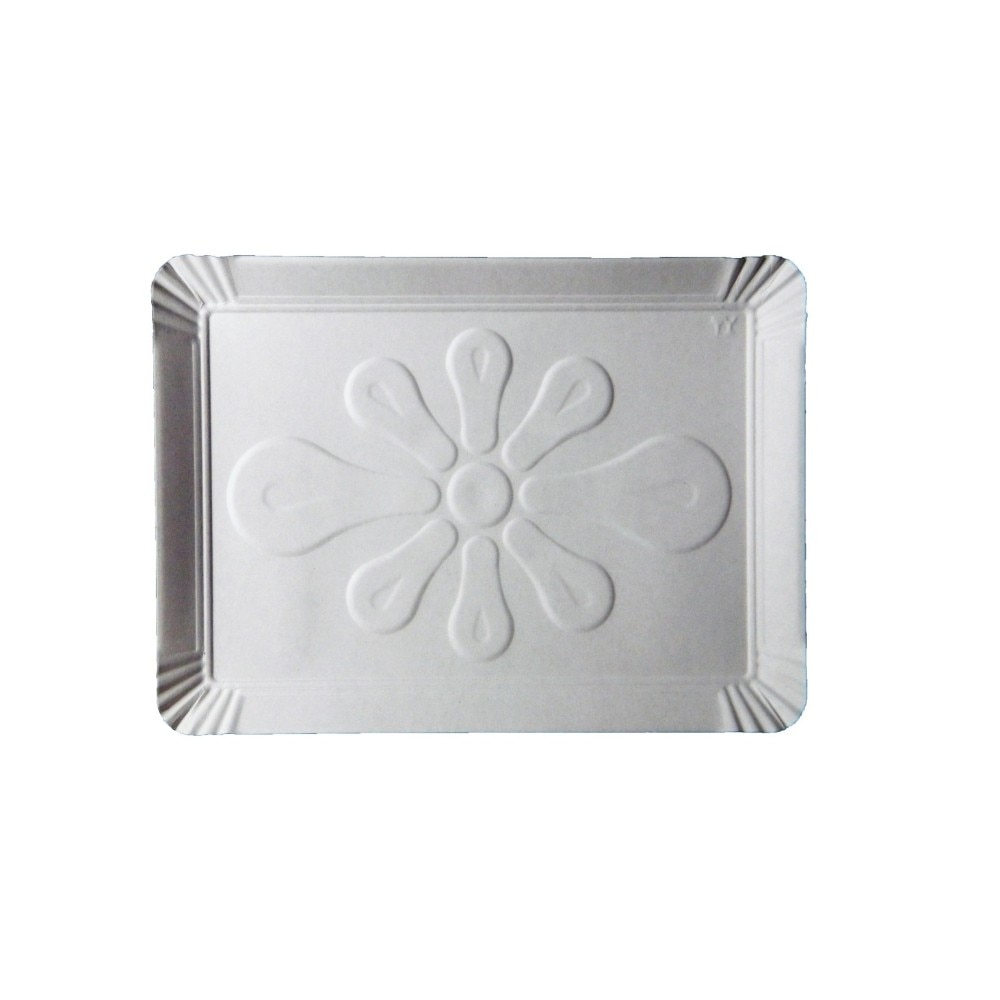 Tavite din Carton Albe T12, 25x35cm, 100buc/set - eMAG.ro