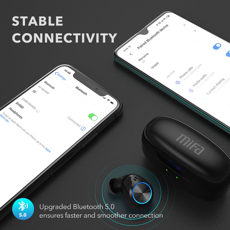 MIFA bluetooth telefon fejhallgató, vezeték nélküli, IOS/ Android ...