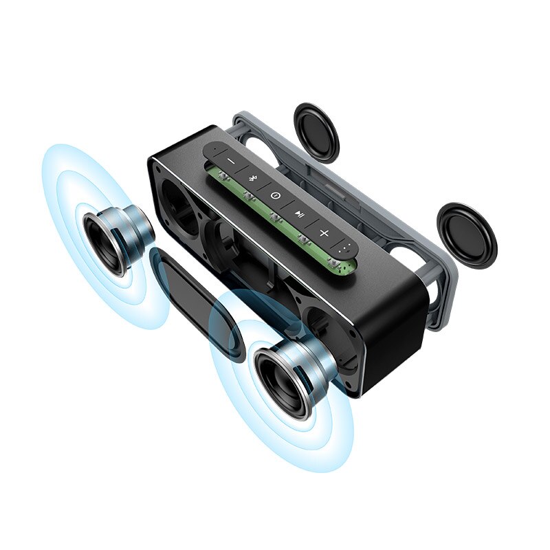 Boxa portabila MIFA, Bluetooth, Wireless, Rosu - eMAG.ro