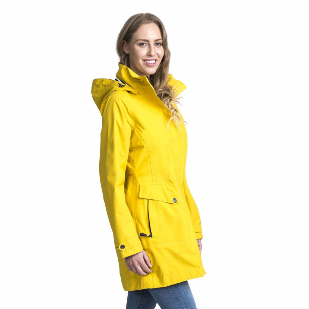 Geaca impermeabila pentru dama Trespass, Rainy Day, XL, Galben - eMAG.ro