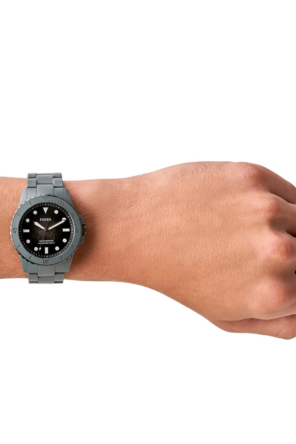 Fossil, Ceas automatic din ceramica, Gri antracit - eMAG.ro