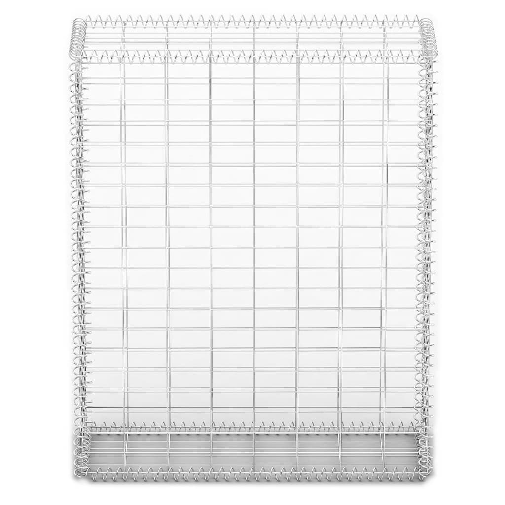 Cos gabion cu capace, sarma galvanizata, 100 x 80 x 30 cm - eMAG.ro