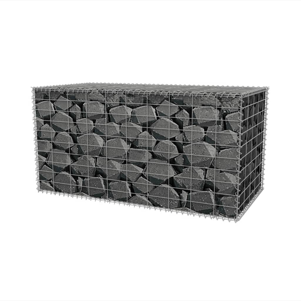 Cos gabion, 100 x 50 x 50 cm, otel galvanizat - eMAG.ro