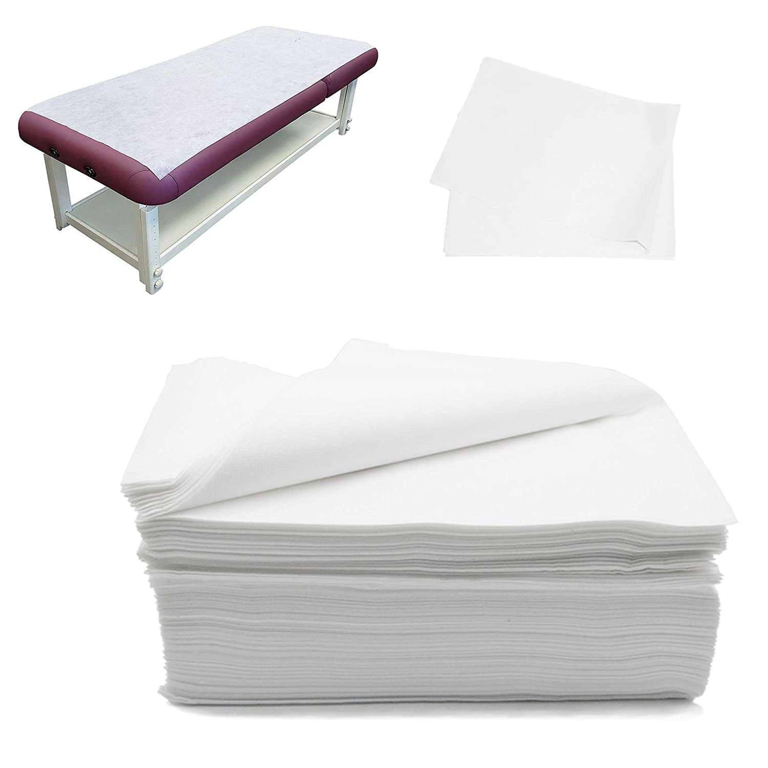 Cearceaf de unica folosinta, alb, 140*230, fara elastic - eMAG.ro