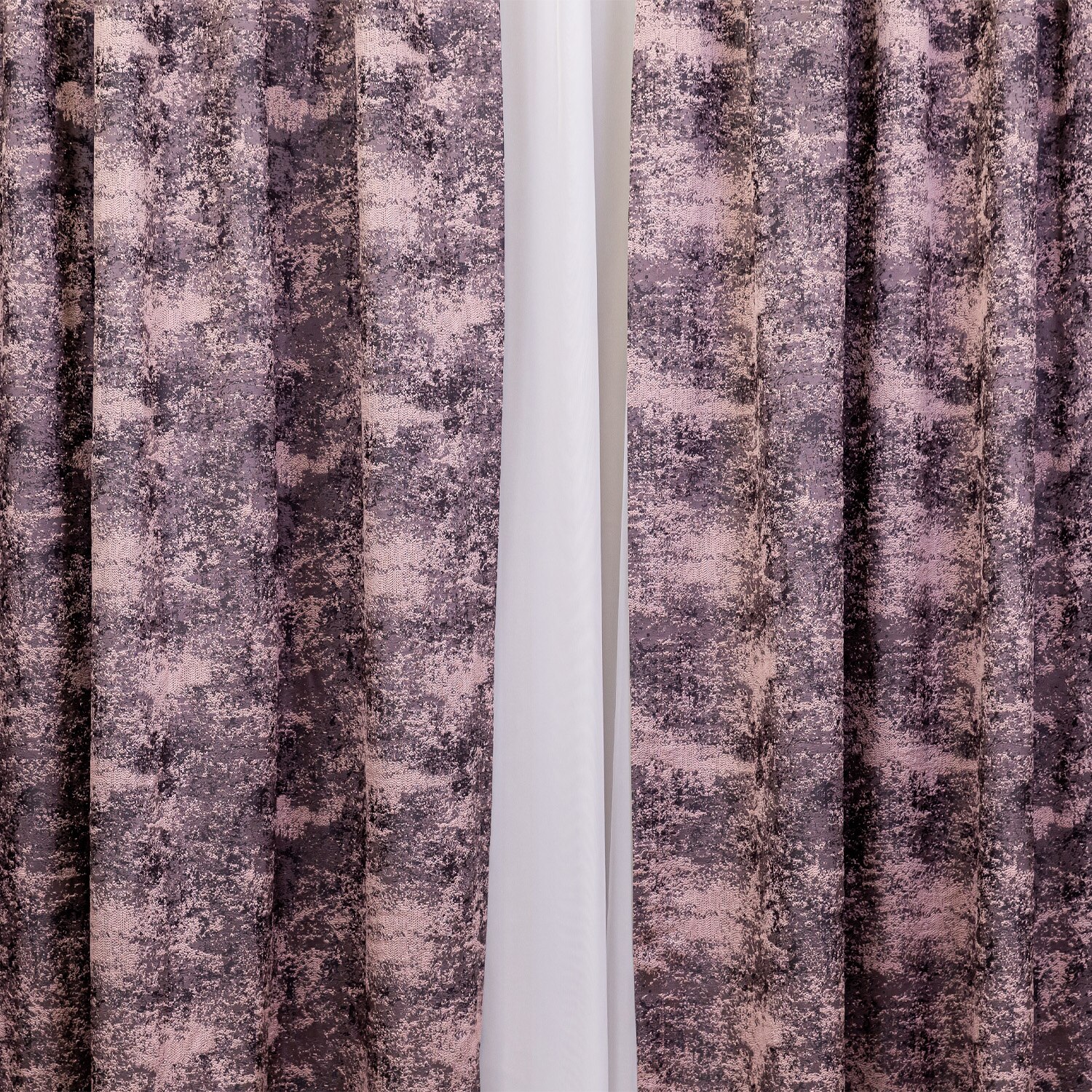 Set 2 draperii Hiko ROYAL SHINE roz 2x350x245cm, cu rejansa - eMAG.ro