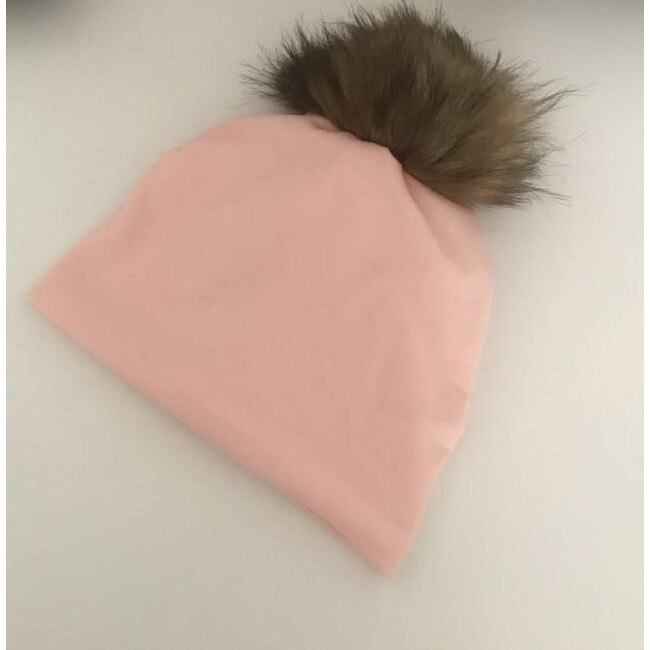 Caciula iarna roz corai cu mot 12-18 luni - eMAG.ro