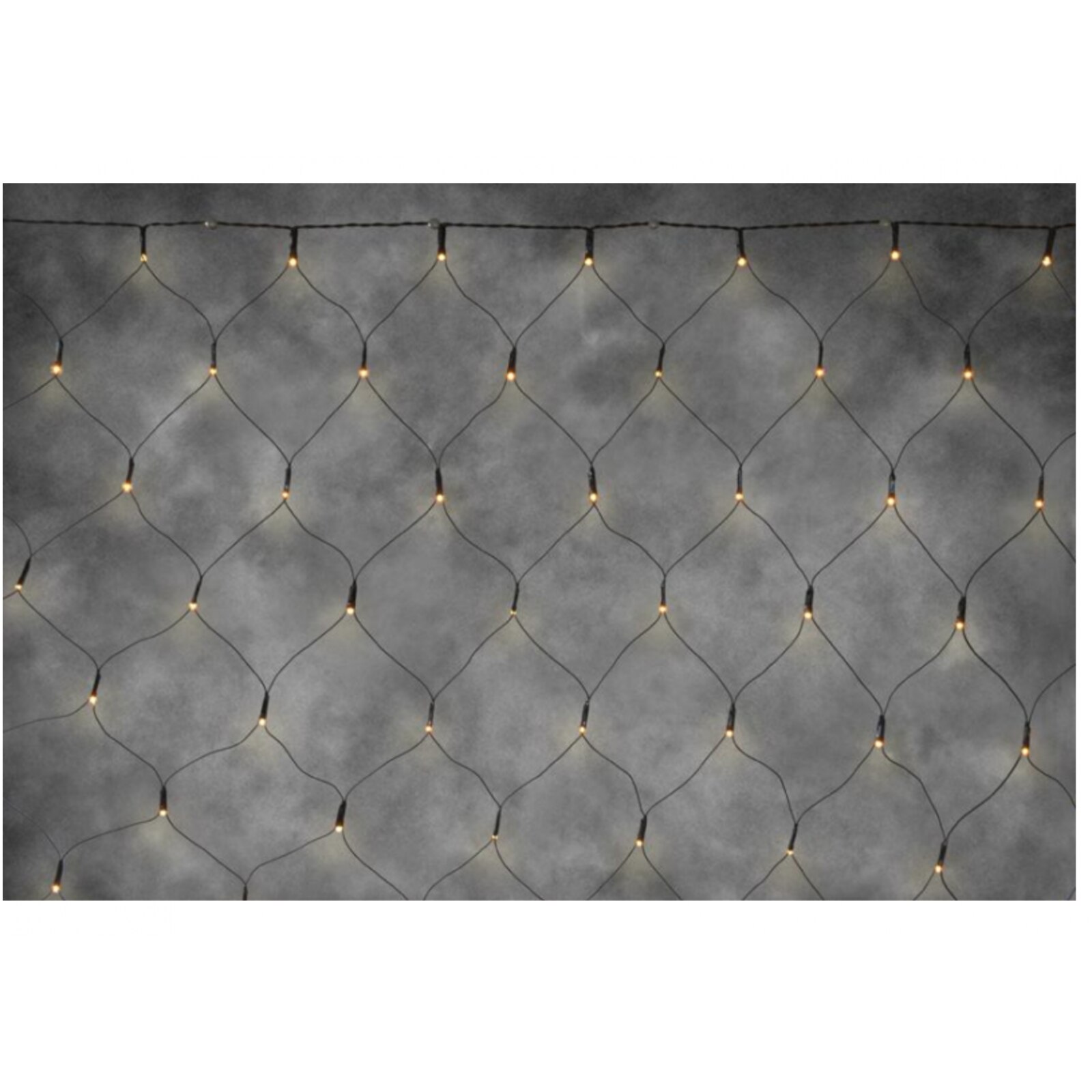 Instalatie tip plasa, Multi-Connect, 160 Led-uri, lumina calda 2 x 1 ...