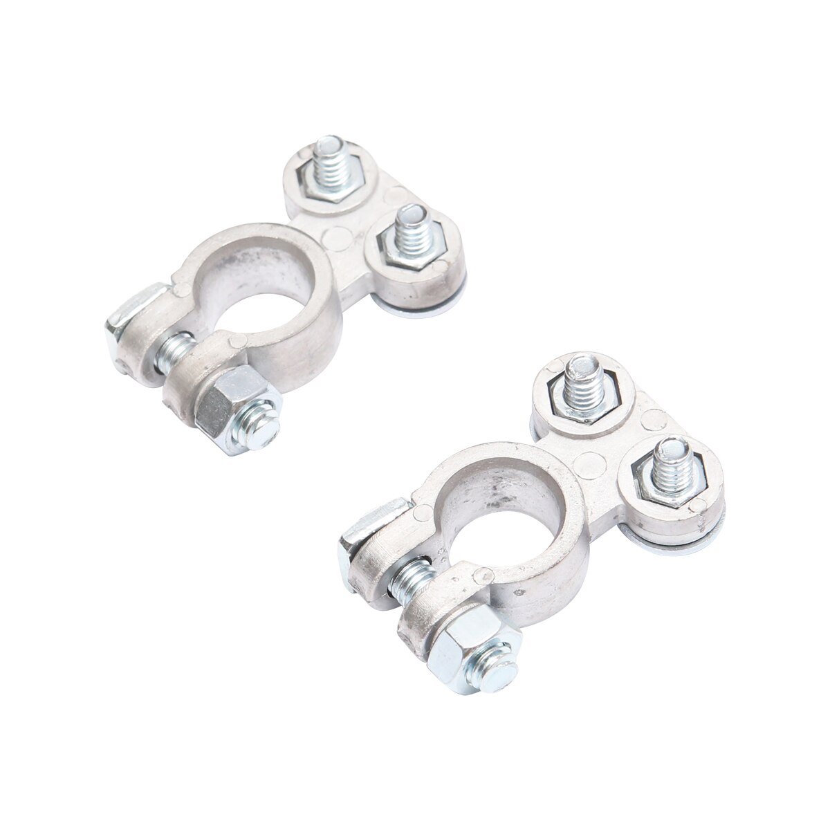 Set borne baterie de plumb cu strangere pe surub Breckner Germany - eMAG.ro