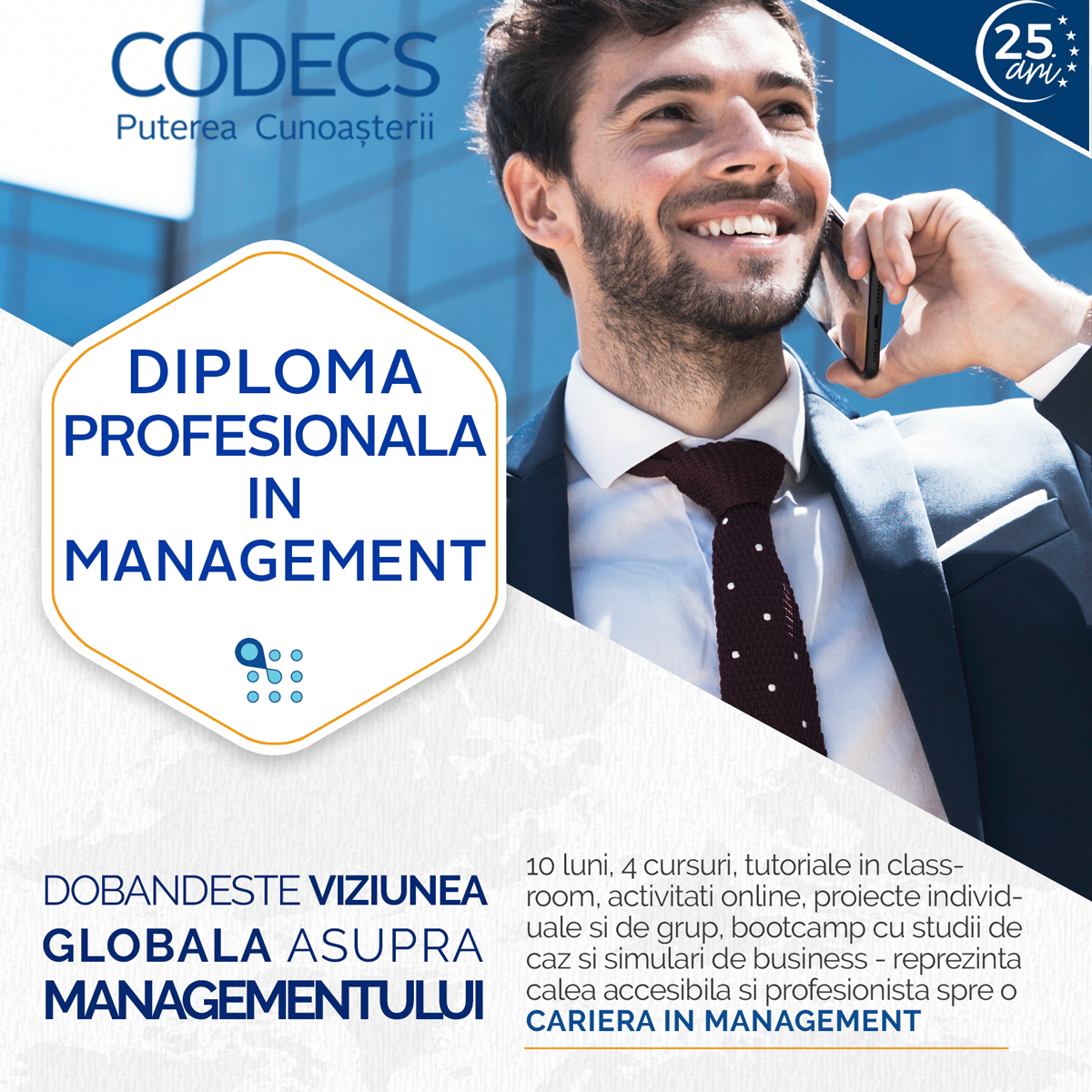 Program pentru obtinere diploma profesionala in management modul 1+ modul2 + modul 3+ modul 4 ...