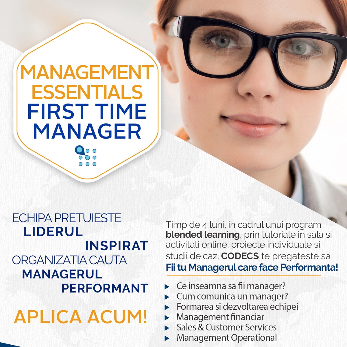 Program training First Time Management | Management Essentials, CODECS ...