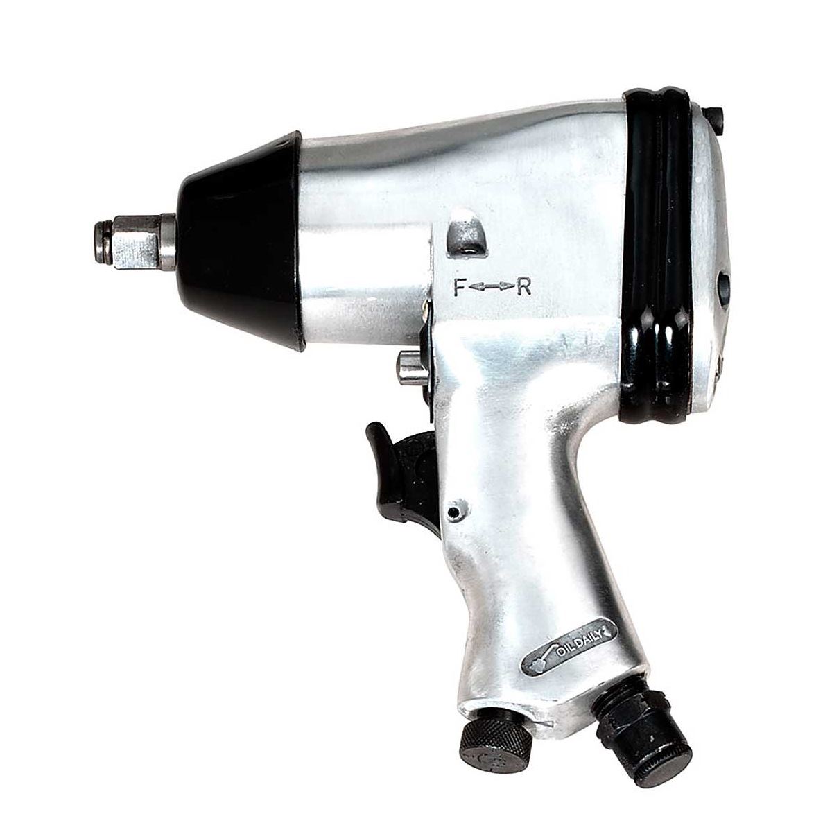 Cheie pneumatica cu impact in trusa, Fervi 0044, prindere 1/2”, 320 Nm ...