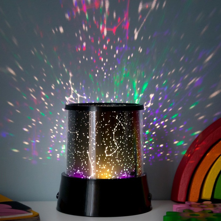 Lampa cu proiector LED galaxie - eMAG.ro