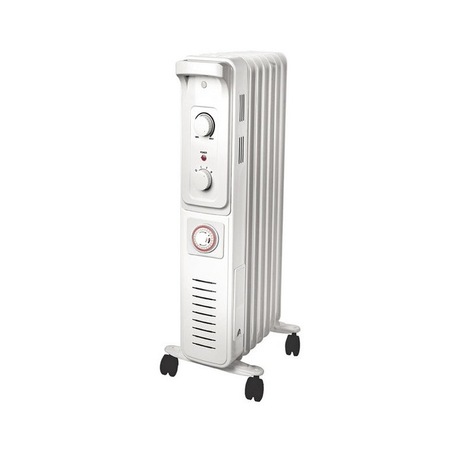 Професионален електрически радиатор със 7 елемента, 1500 W, 360 x 239 ...