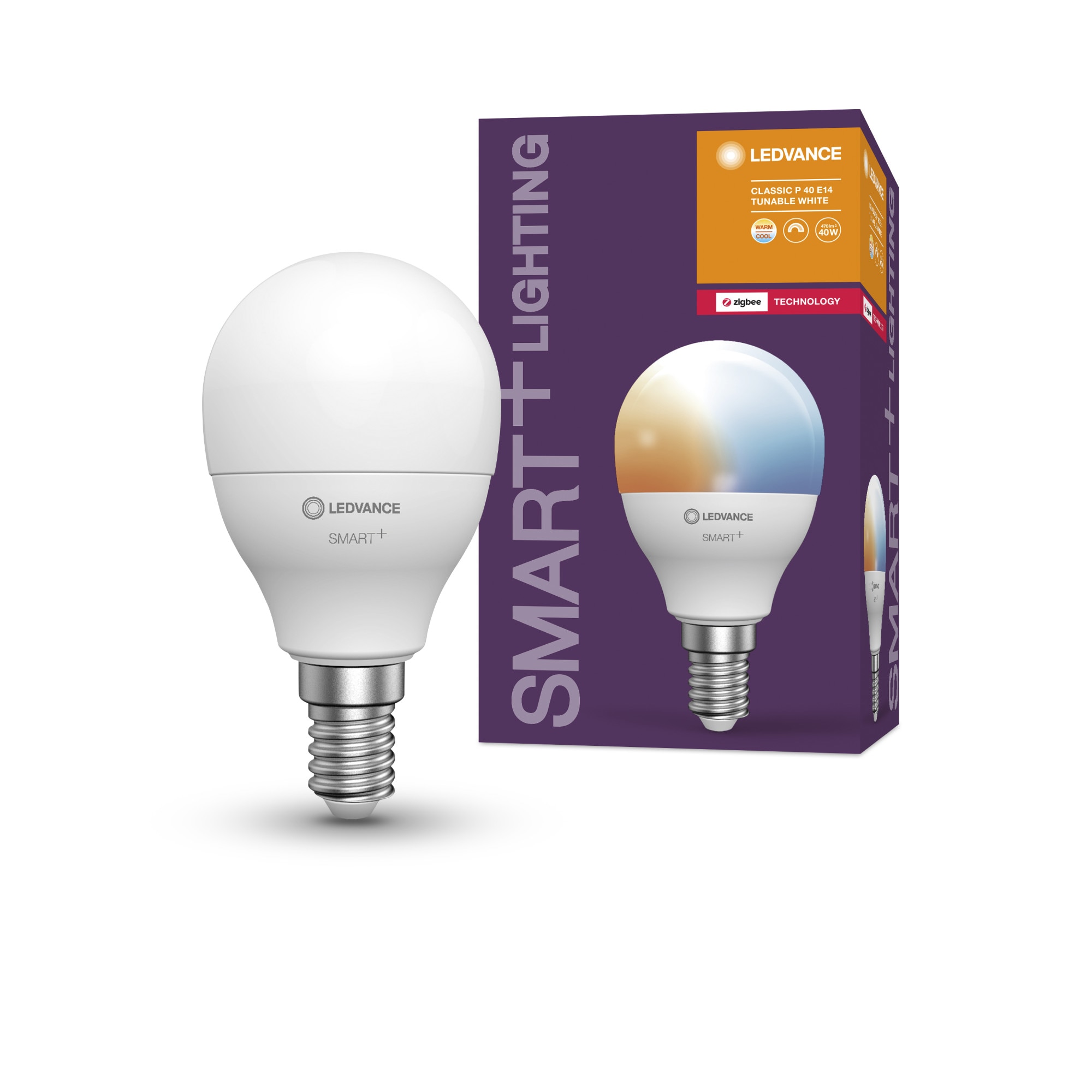 Ledvance Smart+ 5W E14 малка сфера LED източник на светлина с ...