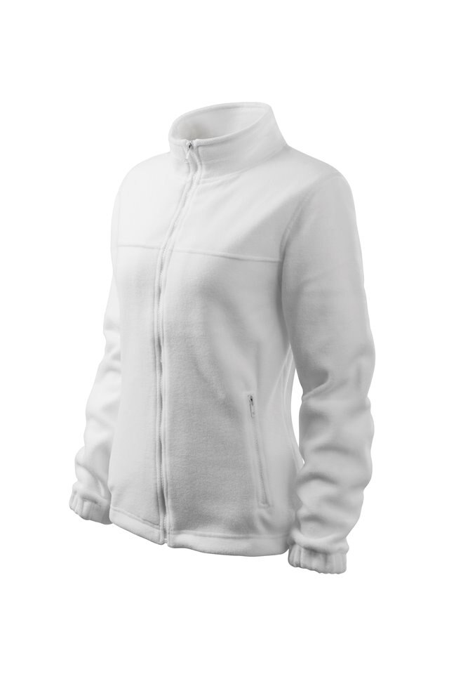 Jacheta fleece pentru dama - 504, S, alb - eMAG.ro
