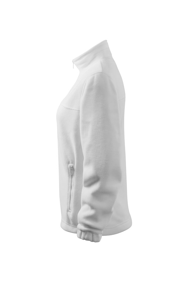 Jacheta fleece pentru dama - 504, S, alb - eMAG.ro