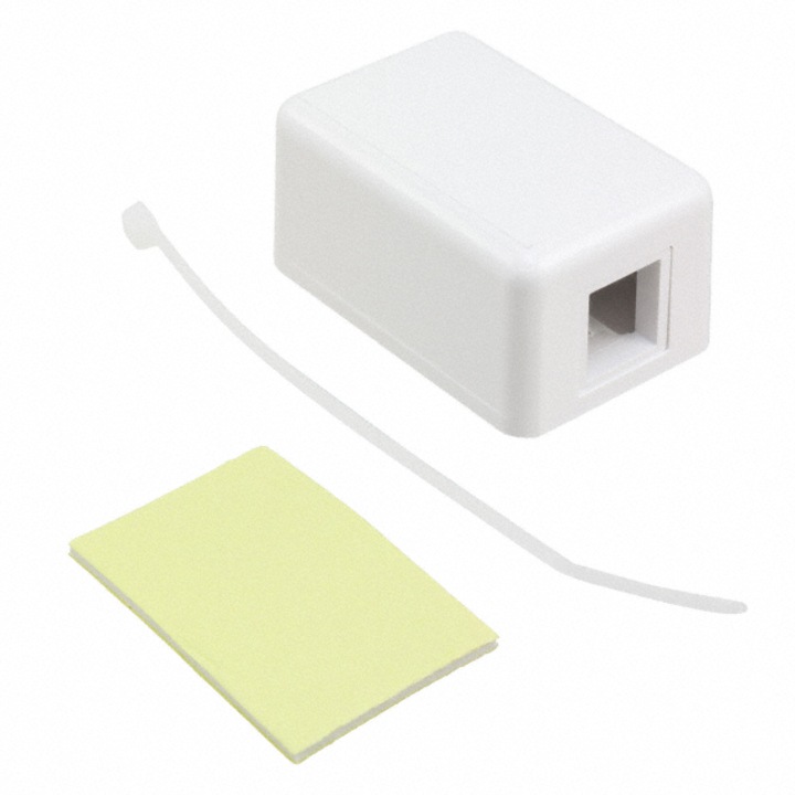 Priza aplicata retea MODULAR JACK BOX/WHITE 1P 1-1116697-3 COMMSCOPE ...