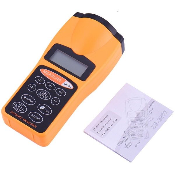 Ruleta digitala cu fascicul laser, acuratete + - 1cm, Barste - eMAG.ro