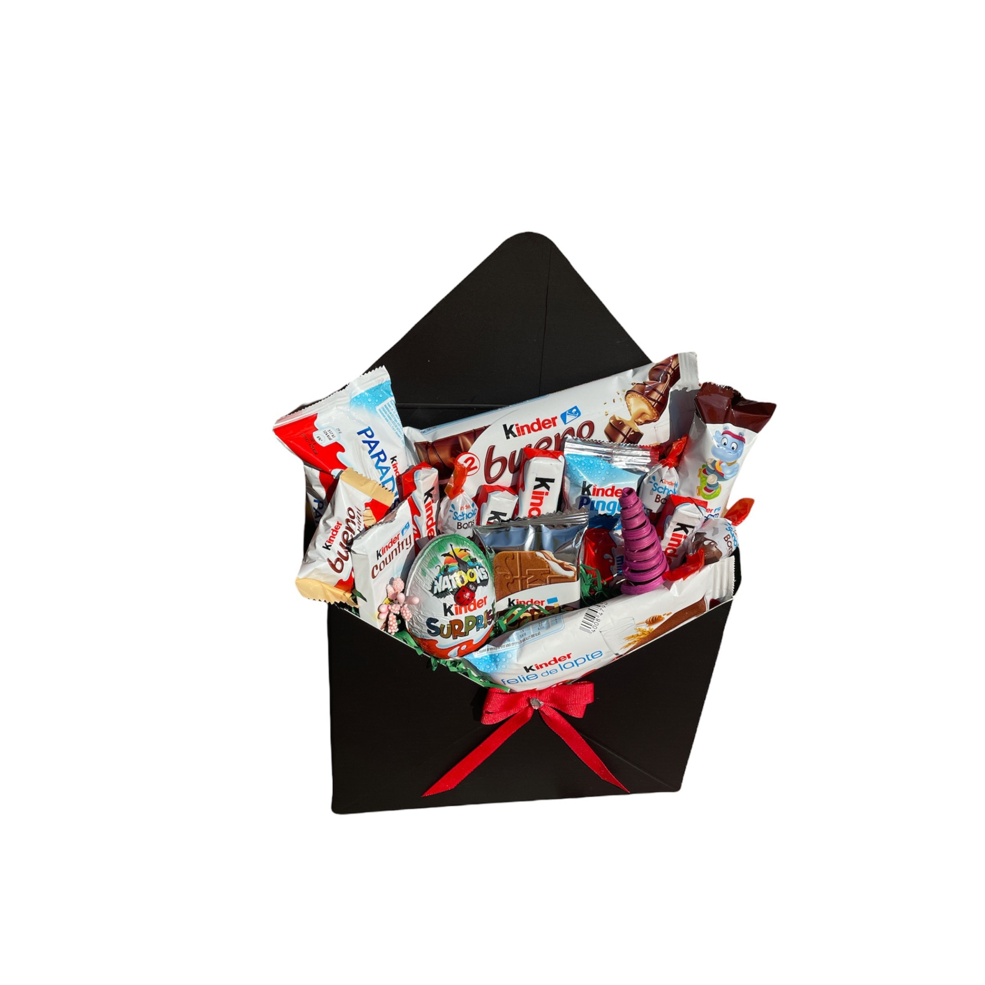 Cutie Cadou, Tip Plic, Dulciuri Kinder, Dimensiune L - eMAG.ro