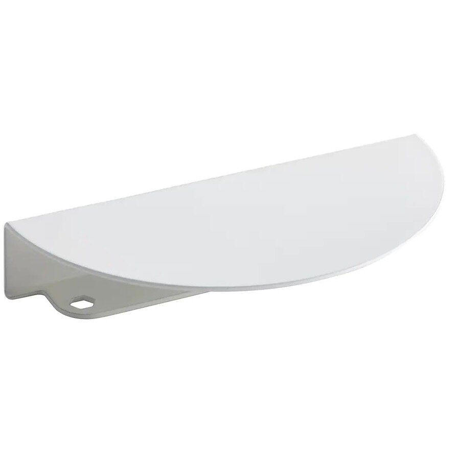 Set 2 bucati maner pentru mobilier, semicerc, alb, 130 mm, CB1280 - eMAG.ro