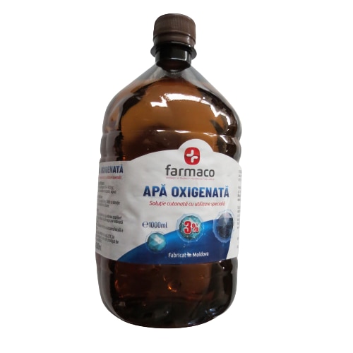 Set apa oxigenata Farmaco, 3%, 2000 ml - eMAG.ro