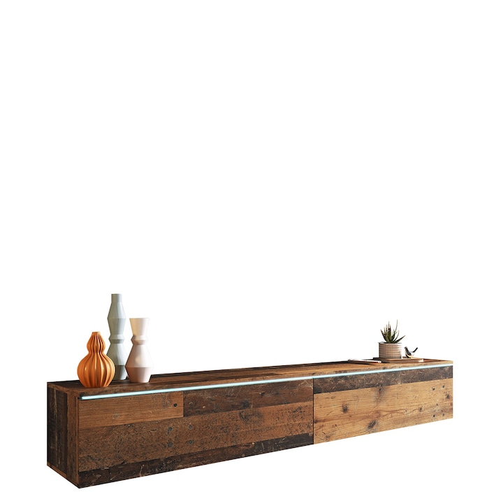 Comoda TV Dlone 180, MIRJAN24, old style, 180x30x33 cm - eMAG.ro