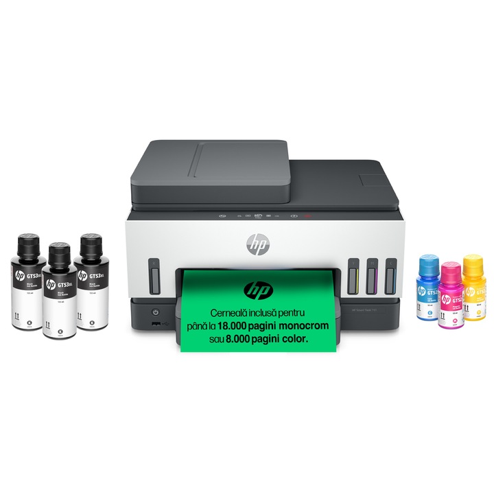 Multifunctional inkjet color CISS HP Smart Tank 790 All-in-One Printer ...
