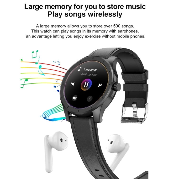 Ceas Smartwatch MX10 1.28 inch, Monitorizare somn si ritm cardiac, Apel ...